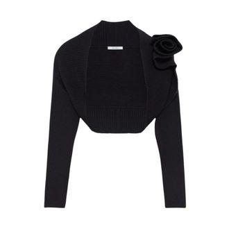 Max Mara Cardigans - Femme - Pulls - Bleu - Taille: 44 FR