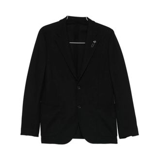 Lardini Homme, Costumes, Noir, Taille: XL Blazer spilla