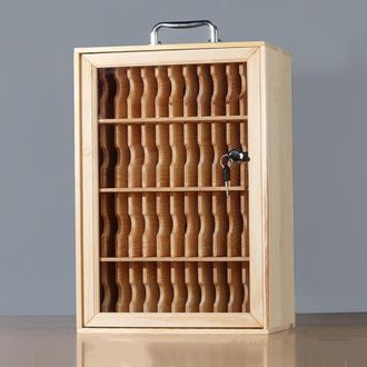 Generic Handy-Schlie&szlig;fach for Den Unterricht, Wandmontierte Telefon-Aufbewahrungsbox Mit Gro&szlig;er Kapazit&auml;t und Einem Sicheren Schloss, Geeignet for Schulen und