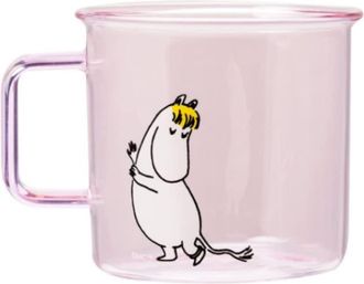 Muurla Tasse, Kaffeetasse - Mumin Snorkmaiden - Glas - Farbe: pink - 350 ml