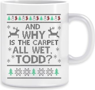 Vendax And Why Is The Carpet All Wet, Todd Kaffeebecher Becher Tassen Ceramic Mug Cup