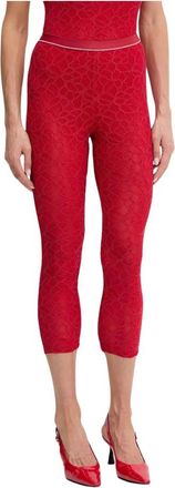 Pinko Pinko, Femme, Pantalons, Rouge, Taille: 40 FR Liam Leggings