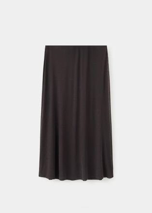 Mango Langer rock garilac-w schokolade - Damen - XS - MANGO