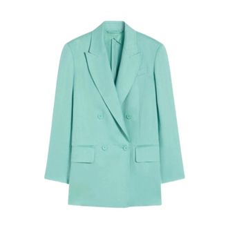 Max Mara Femme, Vestes, Vert, Taille: 40 FR Blazers