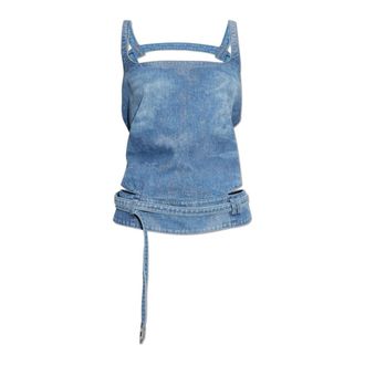 Diesel Femme, Tops, Bleu, Taille: 40 FR De-Sayra-Fsi2 Denim Top