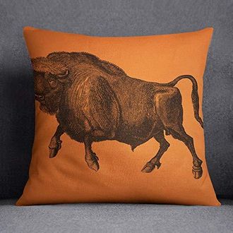 Bonamaison Le Jardin du Lin Kissenh&uuml;llen, Cotton, Mehrfarbig, 45x45