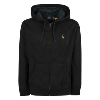 Polo Ralph Lauren Le sweat &agrave; capuche zipp&eacute; RL Fleece - Homme - Sweatshirts et sweats &agrave; capuche - Noir - Taille: M