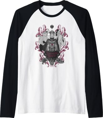 Disney Villains Floral Essence Of Beauty Raglan