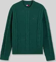 Tommy Jeans Regular Fit Pullover aus reiner Baumwolle mit Logo-Stitching