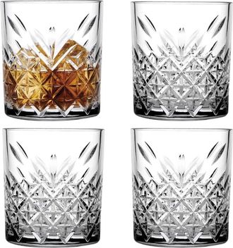 Pasabahce 52790 Timeless Whiskyglas 355 ml, transparent, 12 Stück