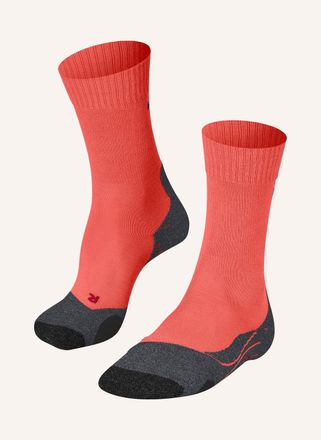 Falke Trekking-Socken tk2 Mit Merinowolle rot