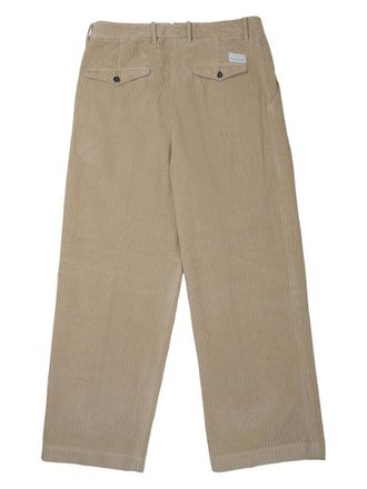 Nine In The Morning Ribbed Cotton Trousers - Beige