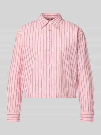 Soyaconcept Hemdbluse mit Knopfleiste Modell BARDOT