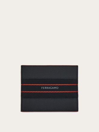 Ferragamo Herren Kreditkartenetui Schwarz