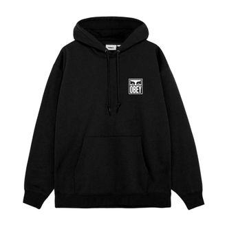 Obey Eyes Icon Sweat &agrave; capuche - Homme - Sweatshirts et sweats &agrave; capuche - Noir - Taille: XL