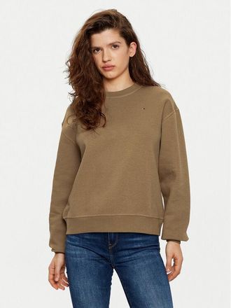 Tommy Hilfiger Sweatshirt WW0WW41246 Braun Relaxed Fit
