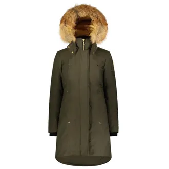 Moose Knuckles Parka Gold Stirling - Femme - Manteaux - Vert - Taille: 40 FR