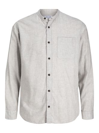 Jack & Jones Jjeband Melange Shirt L/S Sn