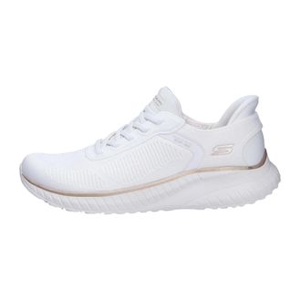 Skechers Femme, Chaussures, Blanc, Taille: 39 EU Bobs Squad