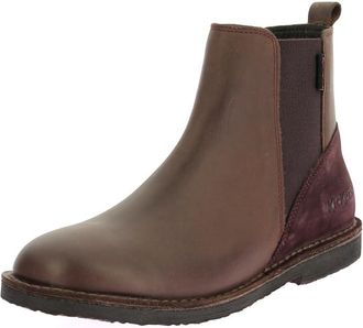 Kickers Damen Kick Lipist Chelsea-Stiefel, Dunkelbraun, 37 EU