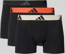 adidas Slim Fit Trunks mit Logo-Stitching Modell Active im 3er-Pack