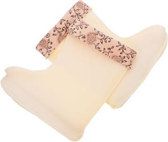 Valiclud Chaussettes Imperm&eacute;ables Hiver pour Bottes de Pluie Femmes Doublures Chaudes &Eacute;paisses en Tissu Respirant Taille 40 Accessoires Confortables pour Botte