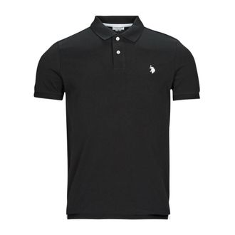 U.S.Polo Association Polo King Schwarz Wei&szlig; - - Tops - Herren - Schwarzk - XL