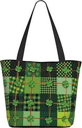AOOEDM St.Patricks Day Ladies Shopping Bag 13x11x7in.Le cadeau parfait pour la Saint-Valentin.Cest de la Saint-Valentin pour maman, fille, &eacute;pouse, etc