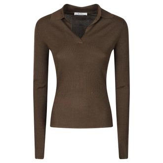 Max Mara Polo - Femme - Tops - Brun - Taille: 40 FR