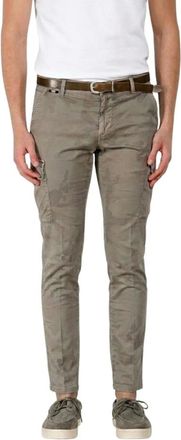 Mason's Homme, Pantalons, Vert, Taille: XL Slim-fit Pantalons