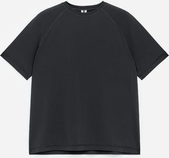 Arket ACTIVE Technisches T-Shirt -Schwarz