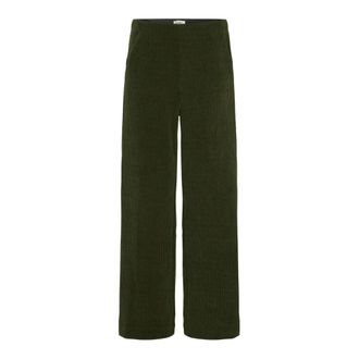 Ichi Ihkate Corduroy PA3 Hose 20124177 - - Trousers - Damen - Gr&uuml;n - S