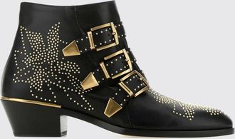 Chlo&eacute; Bottes Femme couleur Noir