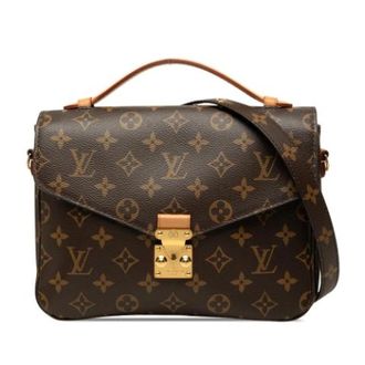 Louis Vuitton Pre-owned Pochette Metis - - Pre-owned - Damen - Braun - ONE SIZE