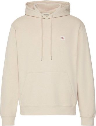 Calvin Klein Jeans Kapuzensweatshirt 400GSM TERRY BADGE HOODIE Mit Rundhalsausschnitt
