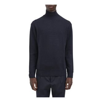 Paolo Pecora Herren, Strickwaren, Blau, MGr&ouml;&szlig;e