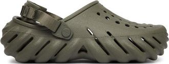 Crocs Pantoletten Echo Clog 207937 Gr&uuml;n
