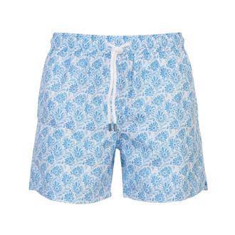 Fedeli Homme, Maillots de bain, Bleu, Taille: 2XL Madeira Swim Shorts