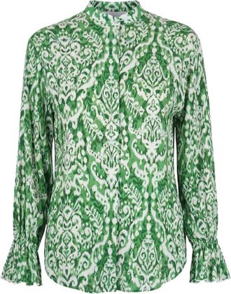 Maliparmi Maliparmi, Femme, Blouses et Chemises, Multicolore, Taille: 38 FR Dreamscape Shirt