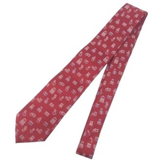 Louis Vuitton Pre-owned Krawatte - - Pre-owned - Herren - Rot - ONE SIZE
