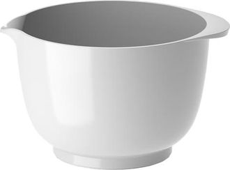 Rosti Mepal Margrethe Bol &agrave; m&eacute;langer 2 litres, Bol incassable, Bol &agrave; p&acirc;tisserie, Bol &agrave; p&acirc;te lev&eacute;e avec une bonne poign&eacute;e, en plastique recyclable, blanc