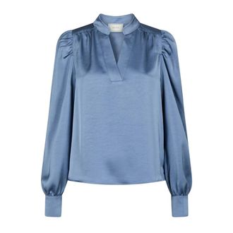 Neo Noir Blusen - - Blouses & Shirts - Damen - Blau - 2XL