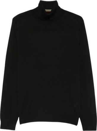 Paul Smith Pull &agrave; col roul&eacute; en laine m&eacute;rinos - Homme - Pulls - Noir - Taille: L