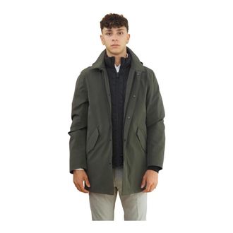 People of Shibuya Gr&uuml;ne Steppjacke 3-in-1 Wintermantel - - Jackets - Herren - Gr&uuml;n - 2XL