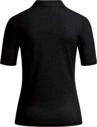 Greiff Poloshirt Greiff SHIRTS Damen Poloshirt Kurzarm Kent Regular-Fit Schwarz