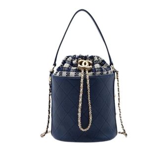 Chanel Pre-owned Vintage Satchel - Femme - Pre-owned - Bleu - Taille: ONE Size