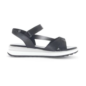 Gabor Schwarze Damensandale - Sommerkollektion - - Shoes - Damen - Schwarzk - 41 EU