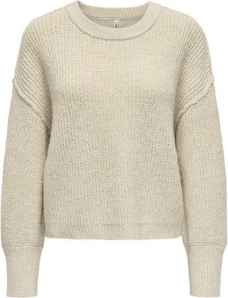 Only Strickpullover ONLMALLY LS LIFE DETAIL O-NECK KNT