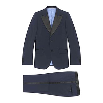 Gucci Herren, Anz&uuml;ge, Blau, XLGr&ouml;&szlig;e