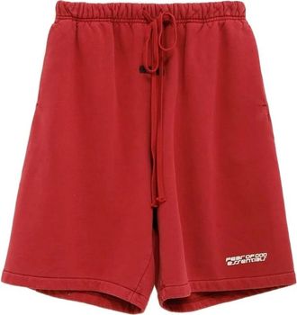 Fear of God Homme, Shorts, Rouge, Taille: XL Relaxed Sweatshort